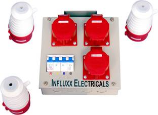 Influxx INFLX_129 5Pin 32 Amps Industrial Plug and socket Male and ...