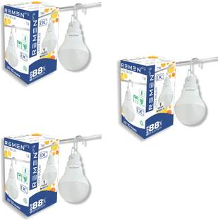 REMEN 12 W Standard Plug & Play LED Bulb Price in India - Buy REMEN 12 ...