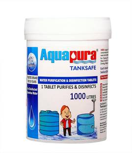 Aquapura TankSafe Water Purifies Tablet Each For 1000 Ltrs Water 25 ...