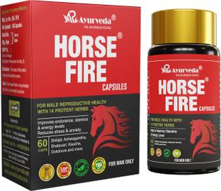 A R Ayurveda Horse Fire Capsule For Men- 60 Capsules Price in India ...