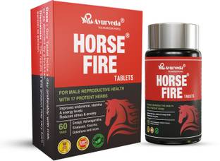 A R Ayurveda Horse Fire Tablets - Ayurvedic Stamina Booster For Men ...