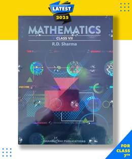 R D Sharma Mathematics Class 7 CBSE -by R.D. Sharma 2025 DHANPAT RAI ...