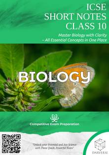 DARVERSE ICSE Notes for Class 10th Biology | All Key Concepts and ...