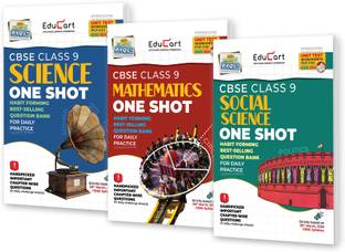 Educart CBSE Class 9 One Shot Question Bank 2025-26 Science ...