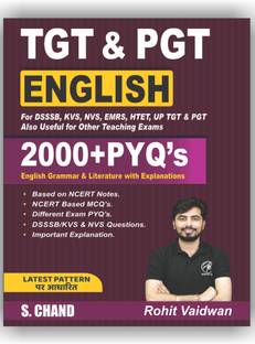 English TGT & PGT Exam Book 2025 - 2026 for DSSSB, KVS, NVS, EMRS, HTET ...