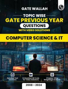 Gatewallah Topicwise Previous Year Questions- Computer Science & it: Buy Gatewallah Topicwise ...