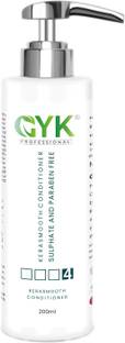gyk Keratin Shampoo For Dry Damaged Hair, For Smooth Shiny Hair With ...
