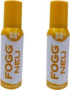 FOGG NEU 120ML EACH- INTENSE COLOGNE (PACK-2) Perfume Body Spray - For ...