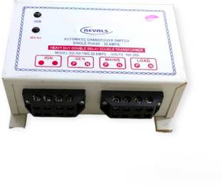 REVALS Automatic Changeover Switch 32 Amp | single Phase Input Supply ...