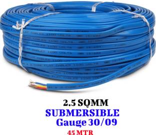 ELSON 2.5 MM 3 CORE Flat Submersible Cable for Submersible Pump ...