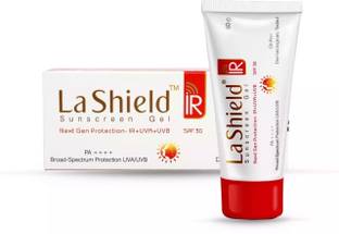 La Shield Sunscreen - SPF 40+ PA+++ SPF 40 PA+++ Mineral Sunscreen Gel ...