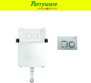 Parryware Linea Concealed Cistern with upper part 095 Dual Flush Tank ...