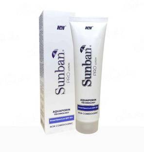 sunban Sunscreen - SPF 50 PA+++ Pro lotion 60ml - Price in India, Buy sunban Sunscreen - SPF 50 ...