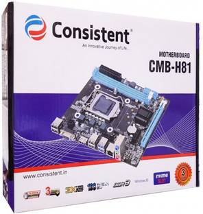 Consistent CMB-H81 LGA 1155Socket Micro-ATX Intel H81 Express Chipset ...