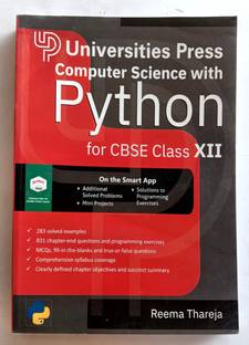 Computer Science With Python For Cbse Class Xii: Buy Computer Science ...