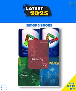 NCERT Textbooks For Class 11th (PCM) - Physics Part 1&2, Chemistry Part ...