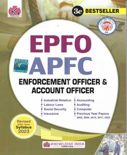 EPFO/APFC Enforcement officer Account Officer 2023 labour law ...