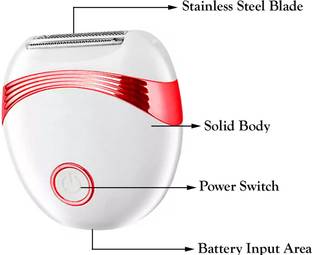 DSFG Painless All Body Hair Removal Machine Female Shaver Cordless ...