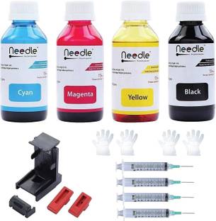 Needle Ink Refill with Suction Tool for Cartridge Printers 100 gms each ...