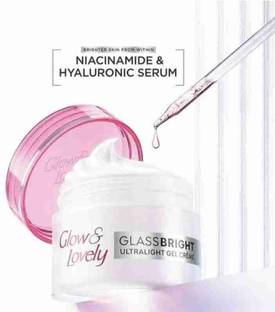 Glow & Lovely glass bright ultralight gel creme 23g - Price in India ...
