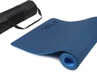 Fitness Mantra Premium Tpe Dual Color Anti Slip Yoga Mat Cover Bag Navy ...