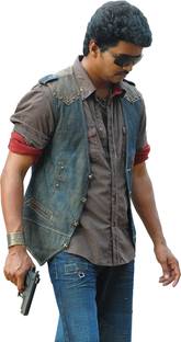 Starxdecals 30 cm Ilayathalapathy vijay wall sticker - vijay wall ...