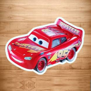 Partywala 29 cm McQueen Cars Theme Characters Cut Outs 3396 Reusable ...