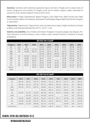 SSC CGL Maths Book 2026 - Tier 1 & Tier 2 | Chapter-Wise & Topic-Wise ...