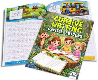 Cursive Writing Book - Cursive Handwriting Practice Books [Set of 4 ...
