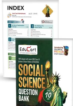 Educart CBSE Question Bank Class 10 Bundle - Science, Mathematics ...