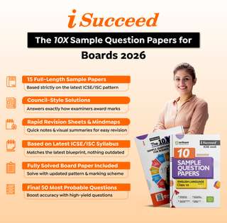Arihant i-Succeed ISC Sample Question Papers 2026 Accounts Class 12 ...