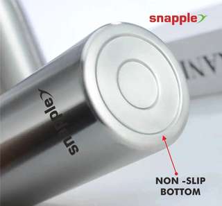Snapple Hydro Plus Stainless Steel Water Bottle Single Wall ISI ...