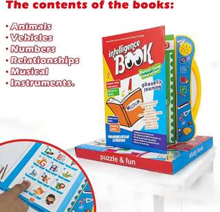 MAHADEV Intelligence Book for Kids–Touch & English Letters & Words ...