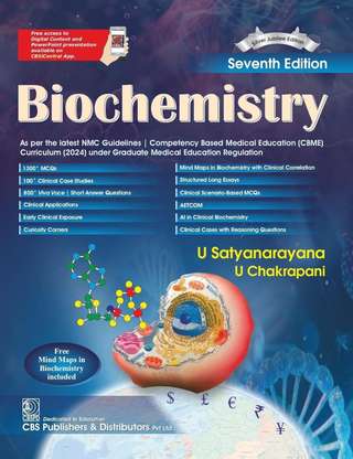 Biochemistry - Satyanarayana - 7th/Ed. 2026 + Packed Inside Free Mind ...