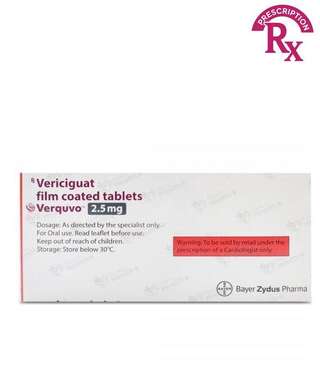 Verquvo 2.5 mg Tablet (14 Tab) Price in India - Buy Verquvo 2.5 mg ...