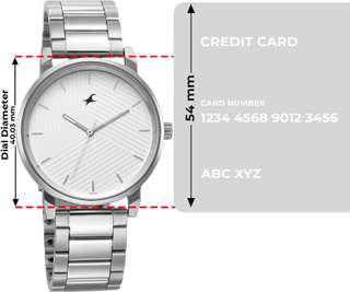 Fastrack Stunners 6.0 Fastrack Stunners White Dial Silver Metal Strap ...