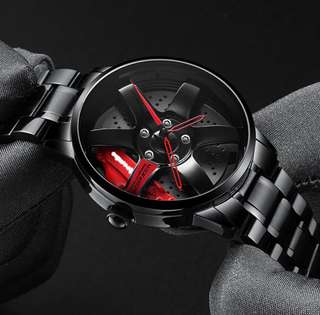 QUANTEX THAR car wheel watch | Spinning watch | Rotating watch | Gyro ...