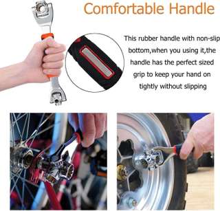 TRIONZA Tiger Wrench 48 in 1 Wrench-R187 Multifunction Socket Wrench ...