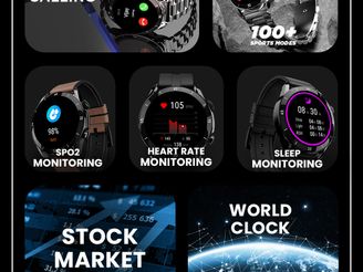 Fire-Boltt Legacy 36.3mm (1.43") AMOLED Display, Bluetooth Calling ...