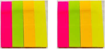 Flipkart.com | ODY Paper Flags Sticky Notes 25X 75 mm (Pack of 4) 200 ...