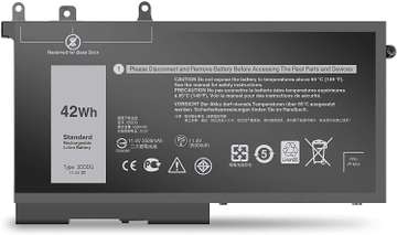 DELL WDX0R Laptop battery for Inspiron 15 5565 5567 5568 5570 5578 5579 ...