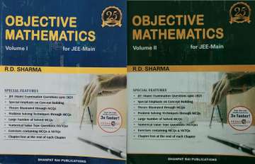RD Sharma Objective Mathematics For JEE ( Main & Advance) Vol:1 & 2 ...