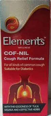 Elements WELLNESS Cof Nil Cough Relief Price in India - Buy Elements ...