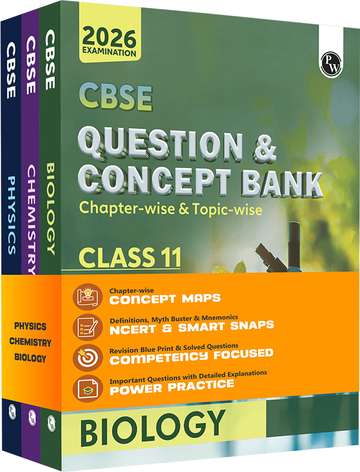 PW CBSE Question & Concept Bank (QCB) Class 11 Chemistry Chapter-wise ...