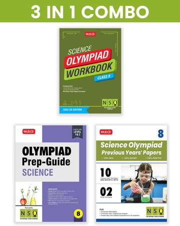 MTG Class-8 Mathematics & Science (IMO-NSO) Olympiad Workbook, Prep ...