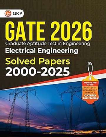 GATE PYQ Book Electrical - 2026 | Previous 30 Years Solved Papers (1996 ...