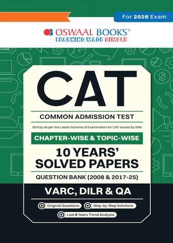 PW CAT 28 Years Chapterwise & Topicwise Previous Years Solved Papers ...