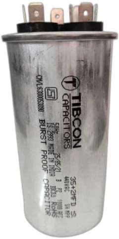 M&MHARIS Tibcon Capacitor 45 MFD 440V for ( 1.5 Ton Air Conditioner ...