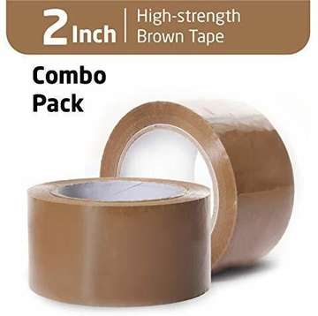 Flipkart.com | M Power Pack BOPP Brown Tape 2" Inch x 65 Meter Length ...