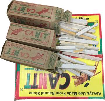 Saleti Chalk Slate Pencil Pack of 29 Packets ( Approx 580 Pcs of Thin ...